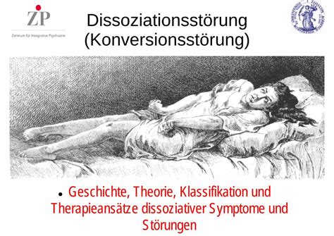 PDF Geschichte Theorie Klassifikation und Störungen Dissoziation