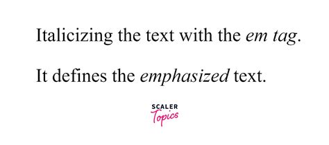 Text Italic Css Scaler Topics