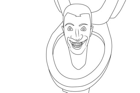 Banheiro Engra Ado Skibidi Para Colorir Imprimir E Desenhar Colorir Me