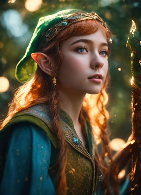 Ai Generowane Elf Dziewczynka Darmowy Obraz Na Pixabay Pixabay