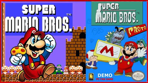 Super Mario Bros Beta Prototype Recreated In Youtube