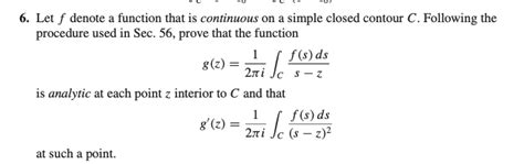 solved 6 let f denote a function that is continuous on a