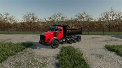 International Hx Dump Truck V Fs Mod Farming Simulator Mod