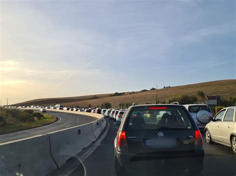 Traficul este BLOCAT pe sensul de mers Cluj Napoca Turda în urma