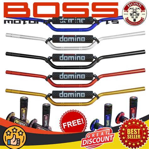 FREE Domino Handle Bar Fat Bar 4mm 28mm Universal Full CNC For