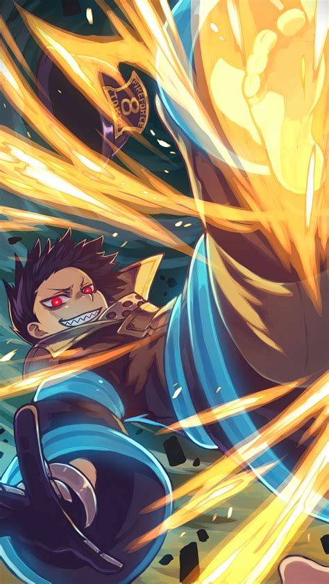 1392858 Shinra Kusakabe Fire Force Anime Enen No Shouboutai Rare
