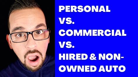 When Do I Need Personal Auto Vs Business Auto Vs Hired Non Owned