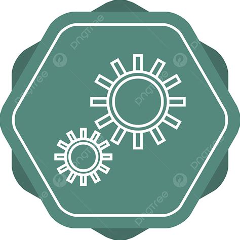 ícone De Linha De Vetor De Belas Configurações PNG Icon Vector
