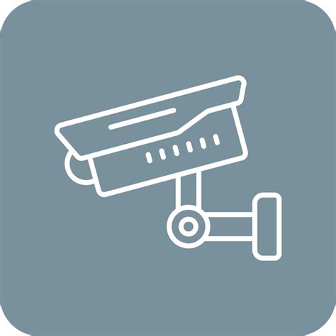 Ícone de CCTV Vetor Premium