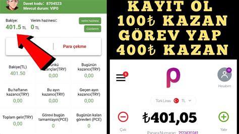 Kayit Ol Kazan G Rev Yap Para Kazan Internetten Para