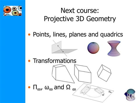 ppt projective 2d geometry cont course 3 powerpoint presentation id 596846