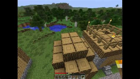 Minecraft 2 díl Stavba domečků YouTube