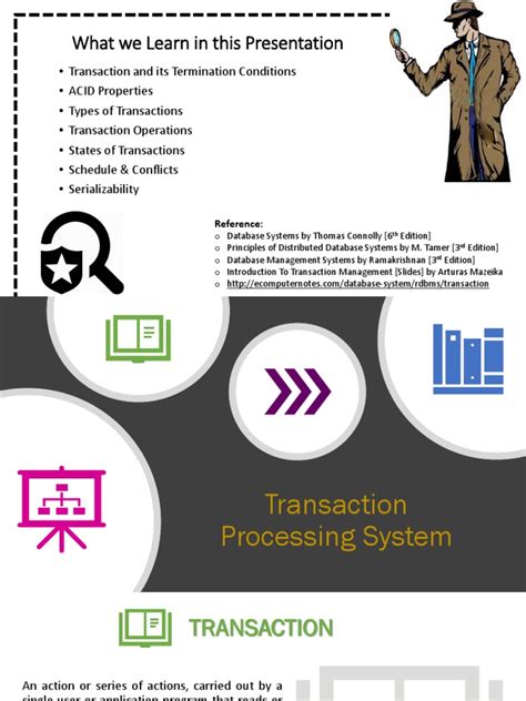 what we learn in this presentation pdf database transaction concurrency computer science