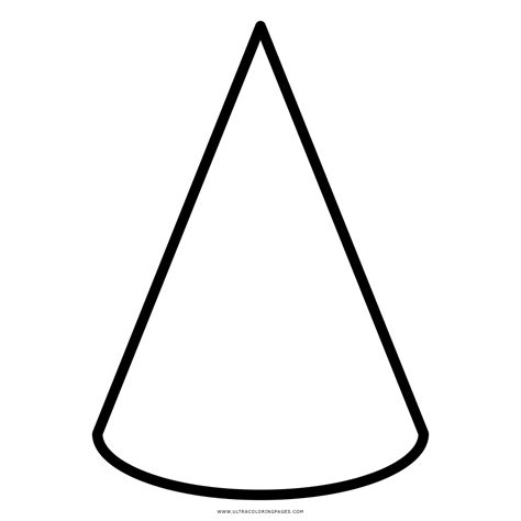 Cone Coloring Page Ultra Coloring Pages