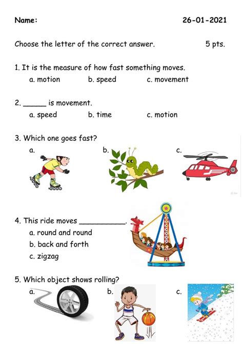 The Worksheet Is Filled With Pictures And Words