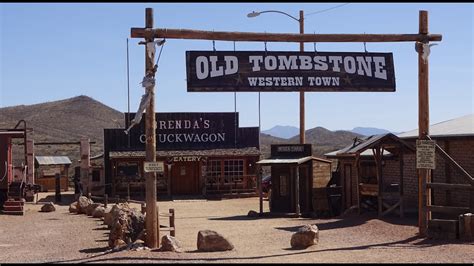 Tombstone Arizona 4K Old Tombstone Western Town USA YouTube