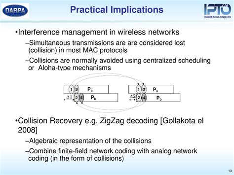 wireless network coding some lessons learned in itmanet ppt download