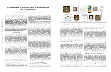 D Pose Estimation For Textureless Objects On Rgb Frames Using Multi