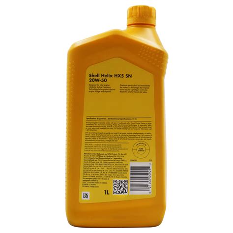 Shell Helix Hx W Disbattery Lubricantes