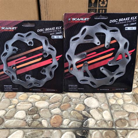 Scarlet Disc Variation Disc Set Front Rear Yamaha WR155 R Supermoto