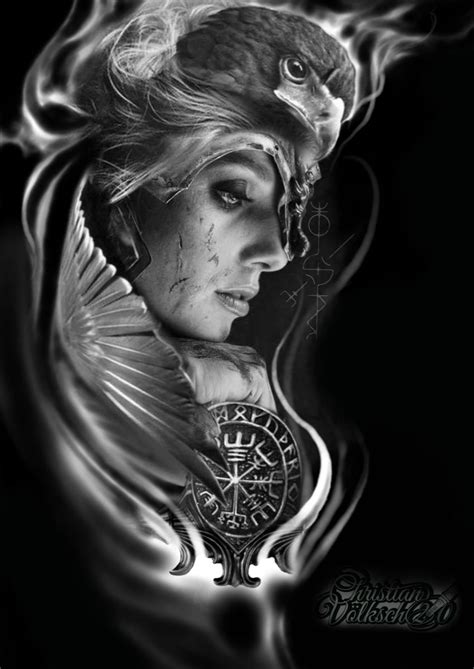 Magnificent Valkyrie Tattoos Ideas And Meaning Artofit