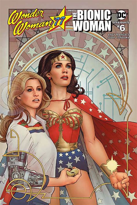 Wonder Woman 77 Meets The Bionic Woman 6 Scott Cover Fresh Comics