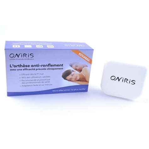 ONIRIS Orthèse anti ronflement avec sa boite de rangement NotrePharma
