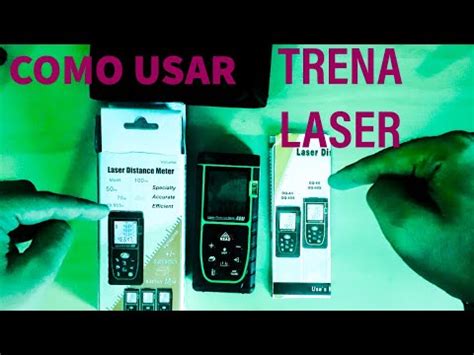 TRENA A LASER COMO USAR YouTube