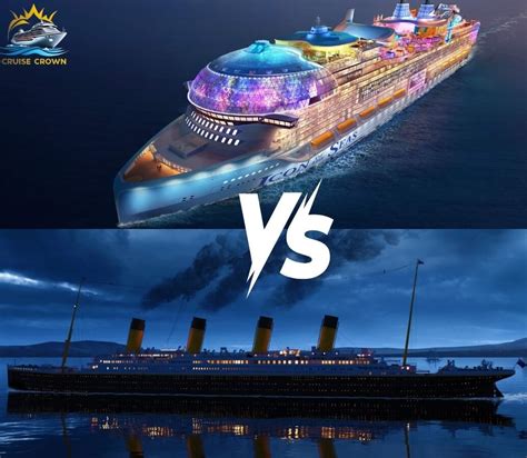 Icon Of The Seas Vs Titanic How Are They Different