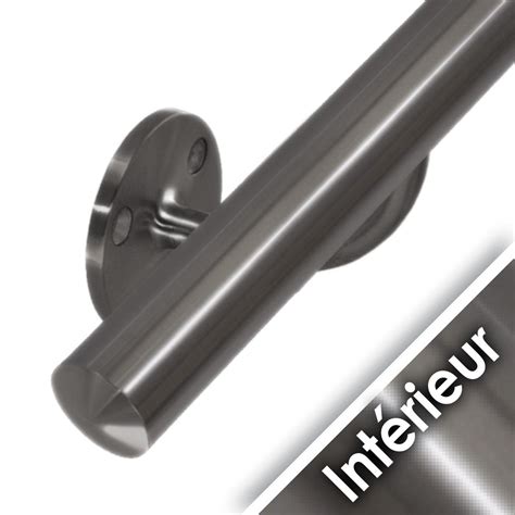 Rampe Murale Acier Peinte Couleur Grise Anthracite