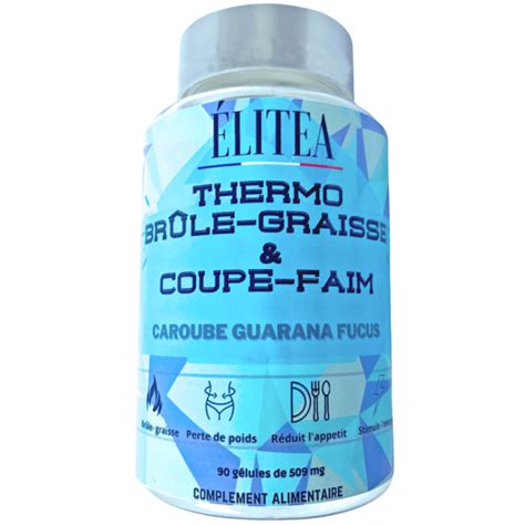Elitea Thermo brûle graisse coupe faim puissant et efficace Extra
