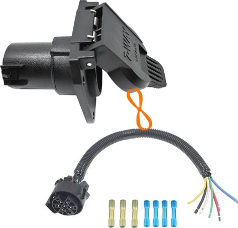 Amazon CARROFIX Replacement USCAR 7 Way Wiring Harness OEM Trailer