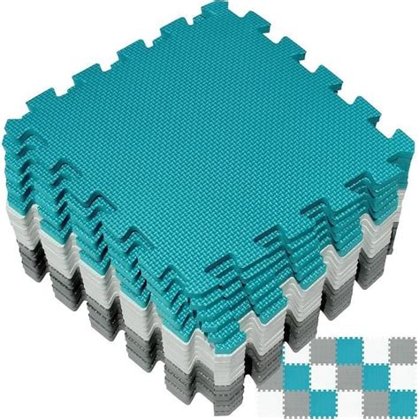 Yostrong 18 Dalles Tapis Puzzle Mousse De Sol Pour Enfant Tapis D