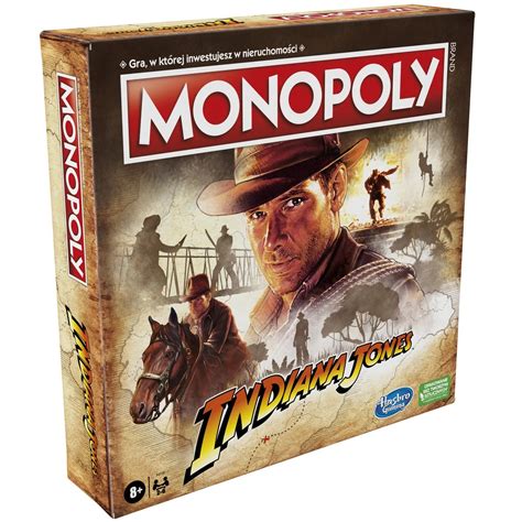 Gra planszowa Monopoly HARIBO Indiana Jones Stan nowy 129 90 zł
