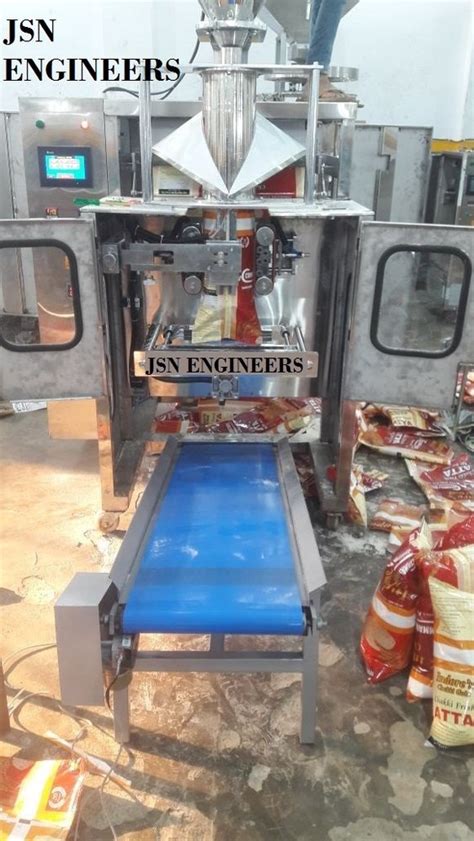 Mechanica Auger Automatic FFS Pouch Packing Machines Capacity 3000