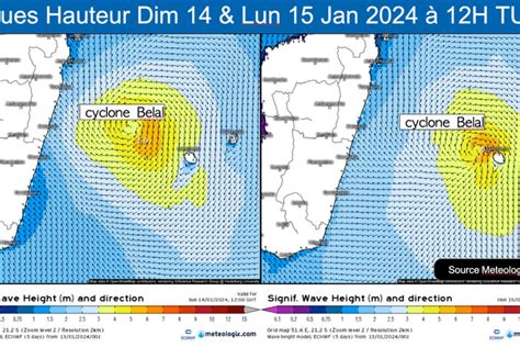 La R Union L Alerte Rouge D Clench E L Approche Du Cyclone Belal