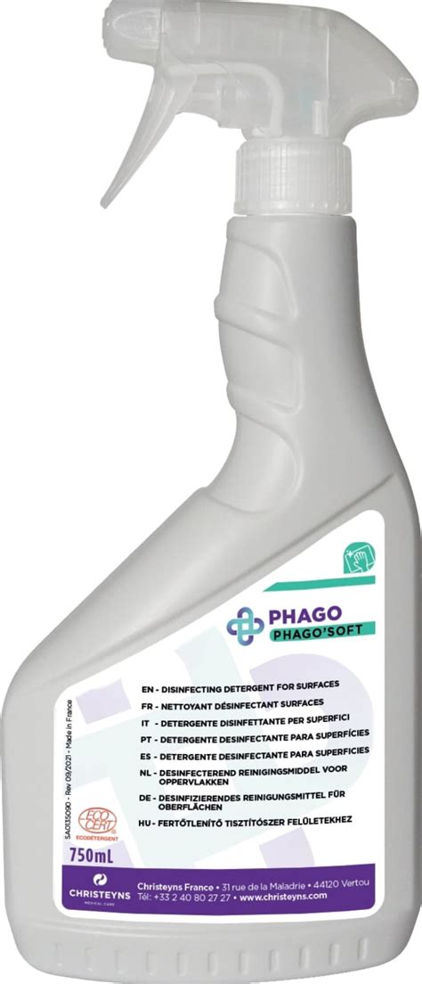 Christeyns Phago Soft Disinfectant Detergent Phago Soft Disinfectant