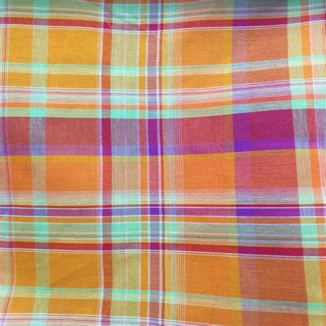 Tissu coton madras 084 au mètre à partir de 50 cm Tissus Lionel