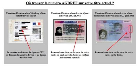 Présentation 75 imagen numero de la carte de sejour fr thptnganamst