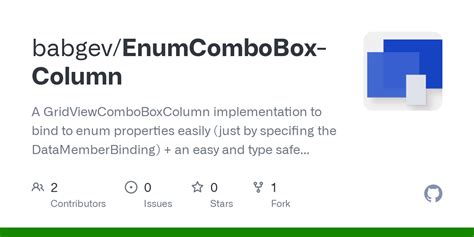 Github Babgev Enumcombobox Column A Gridviewcomboboxcolumn