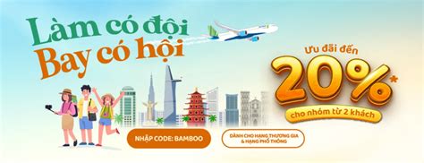 Bamboo Airways ưu đãi giá vé Hạng Thương gia tới 20