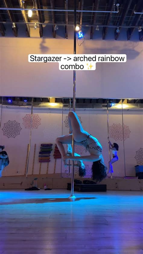 Stargazer Arched Rainbow Combo One Of My Favs Pole Fitness Pole