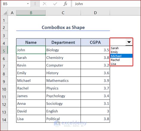 How To Filter ComboBox Data In Excel VBA ExcelDemy