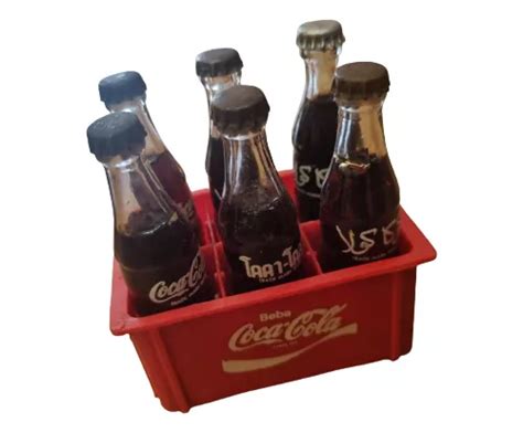Engradado Coca Cola Miniatura Anos L Mercadolivre