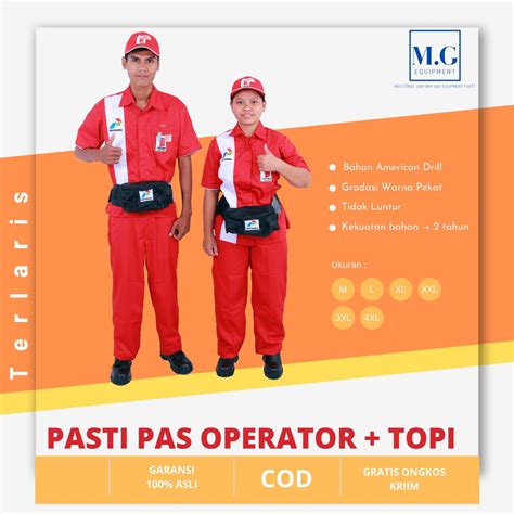 Jual Seragam Spbu Operator Pengawas Ob Teknisi Spbu Pertamina
