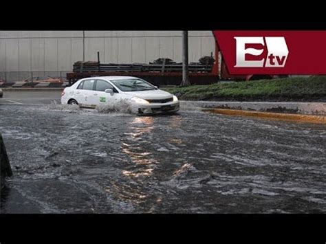 Fuertes lluvias causan encharcamientos y caída de árboles en la Ciudad
