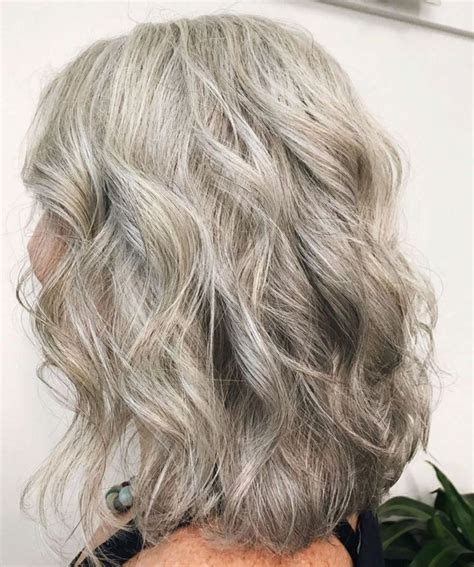 Gorgeous Gray Hair Styles To Inspire Your Next Chop Medium Hair
