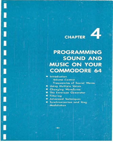 pdf c64 programmers reference guide 04 programming sound dokumen tips