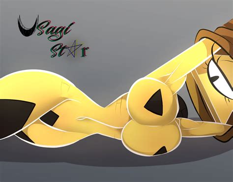 Rule 34 Anthro Anthrofied Bill Cipher Breasts Censored Censored Nipples Censored Pussy Disney