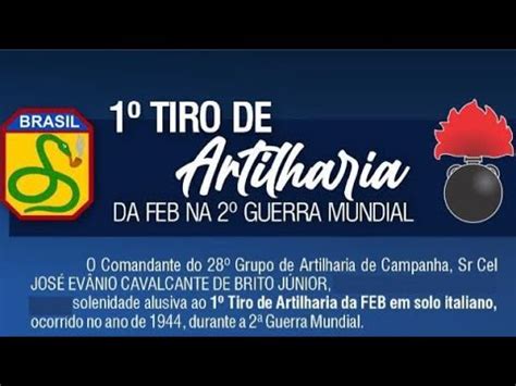 O 1º Tiro da FEB na Itália 2ª Guerra Mundial YouTube
